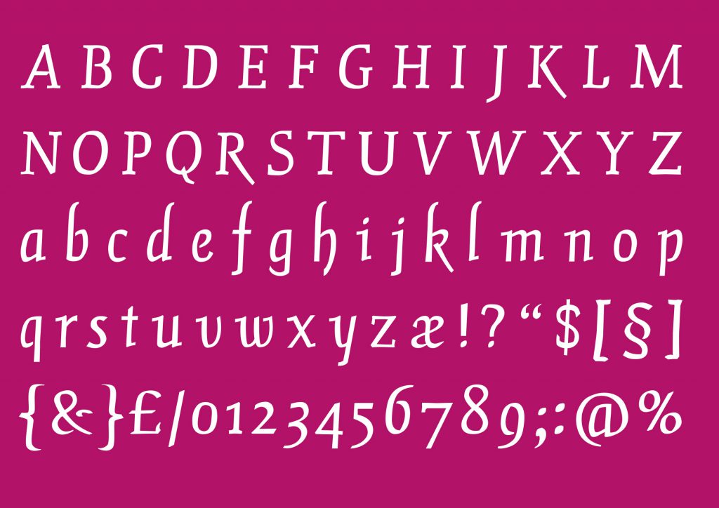 Norbulingka font design for Tibetan Institute